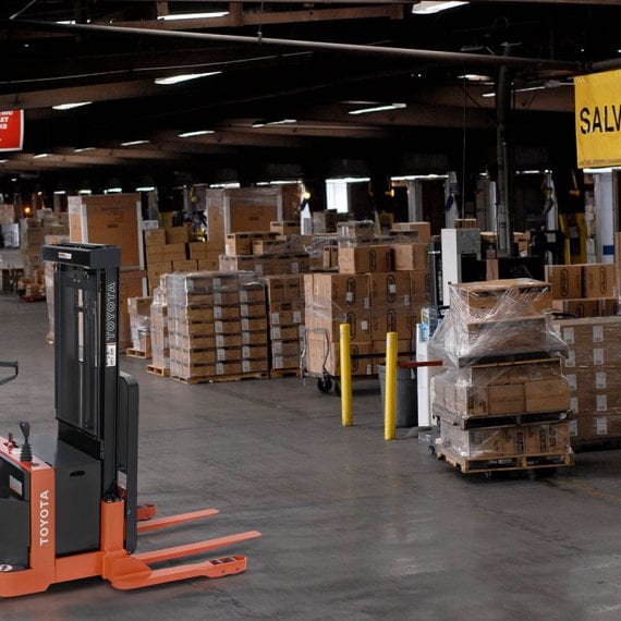 Industrial Walkie Stacker - Toyota Material Handling Systems