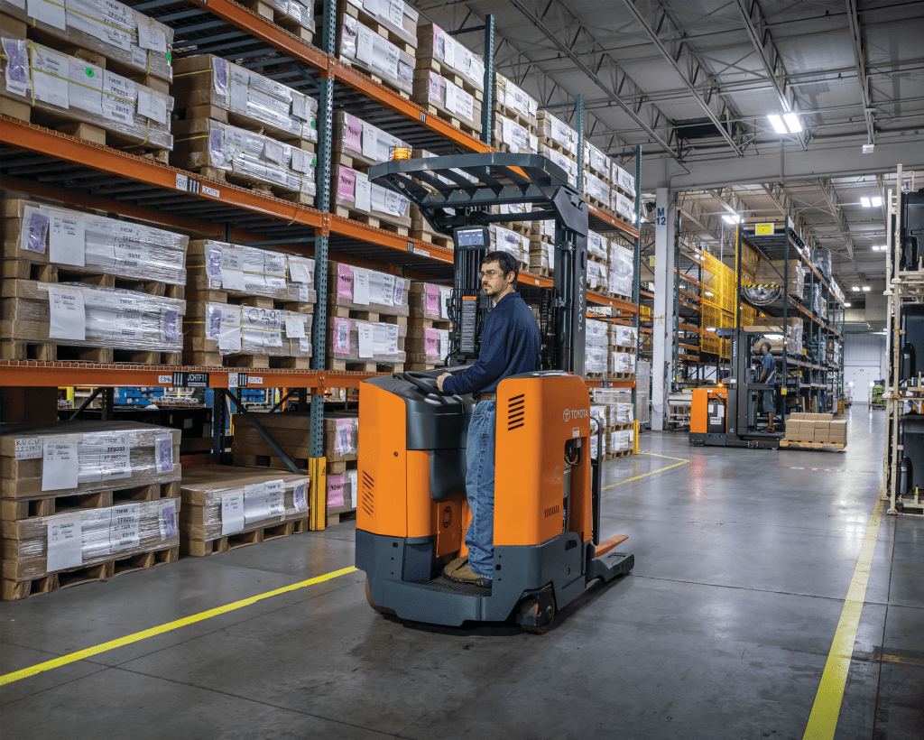 Reach Truck - Toyota Material Handling Systems