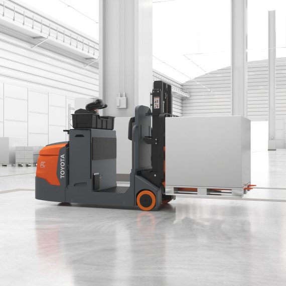 Center Rider Stacker - Toyota Material Handling Systems