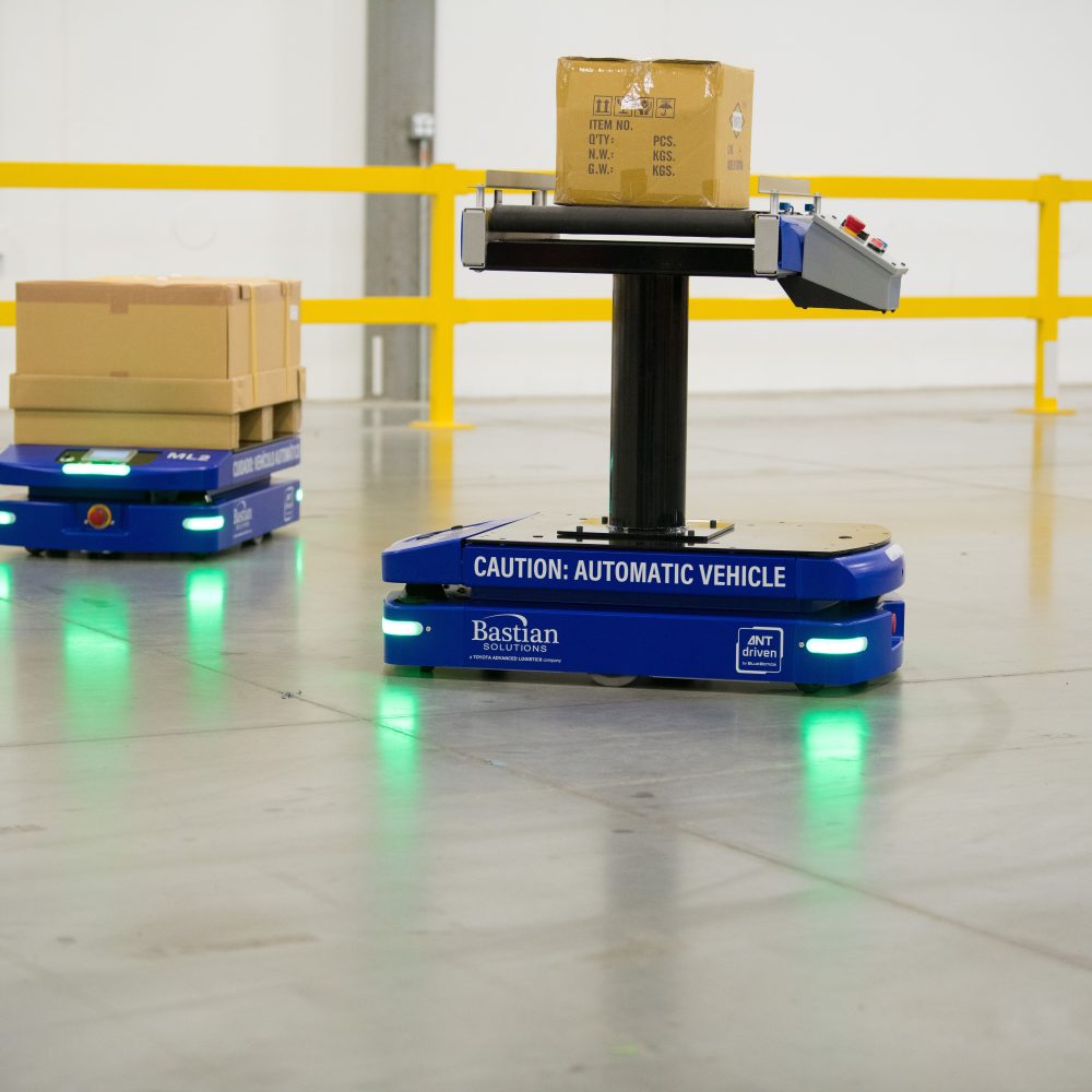 ML2 Mini Load Autonomous Vehicle - Toyota Material Handling Systems